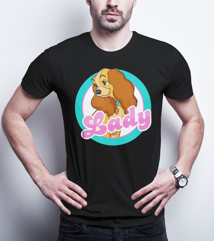 Lady And The Tramp Lady Face Disney T-Shirt