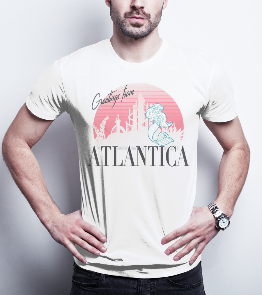 Greetings From Atlantica Disney The Little Mermaid Ariel T-Shirt
