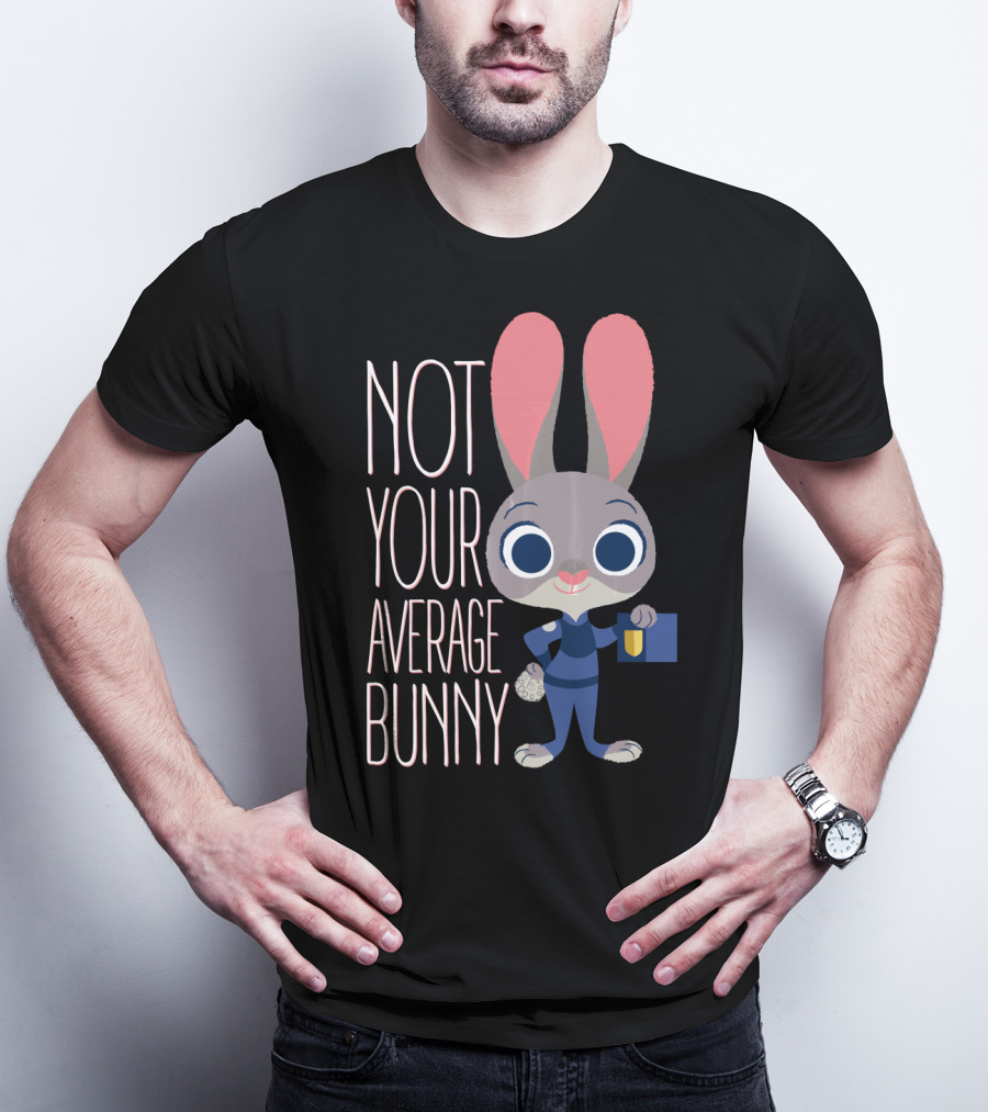 Disney Zootopia Not Your Average Bunny Judy Hopps T-Shirt