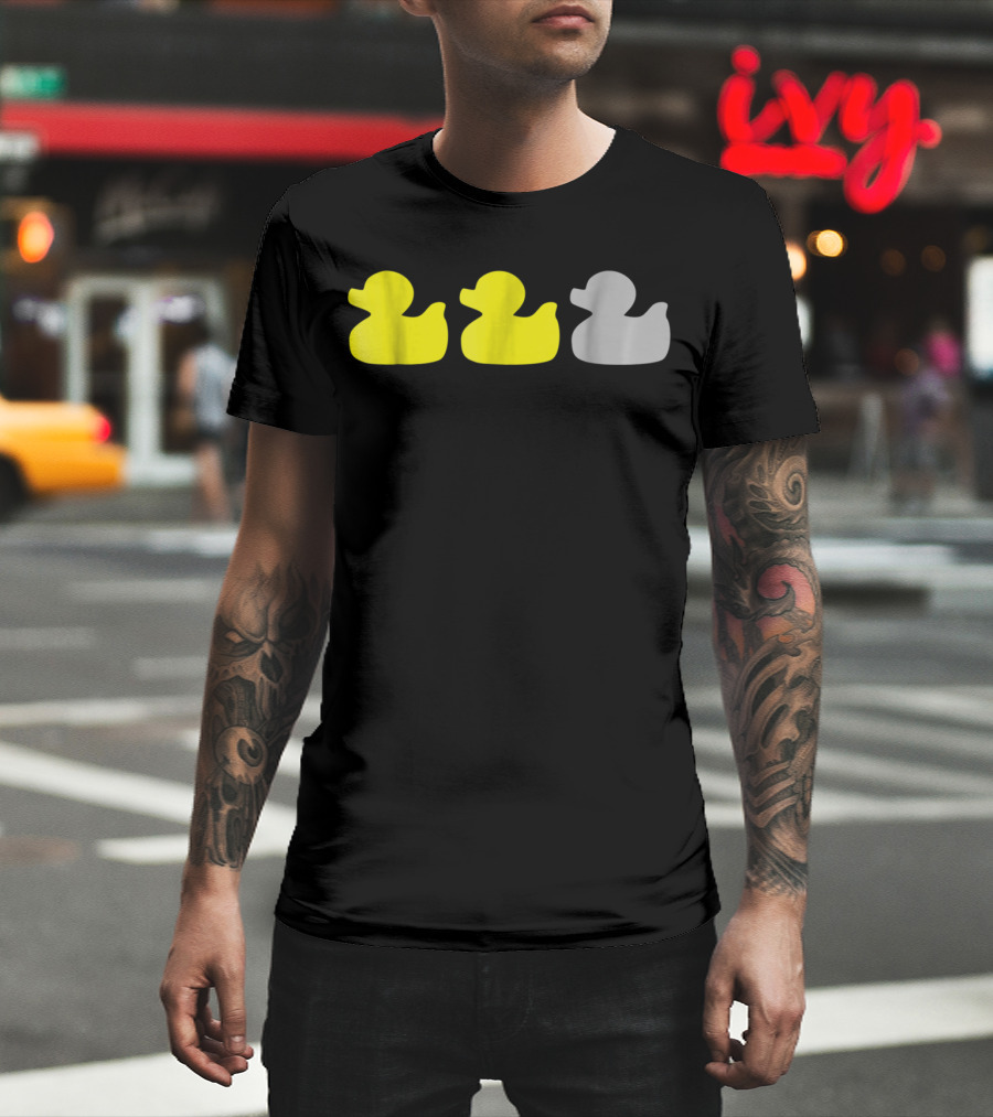 Duck Duck Gray Duck Humor Minnesota Yellow And Gray Ducks T-Shirt