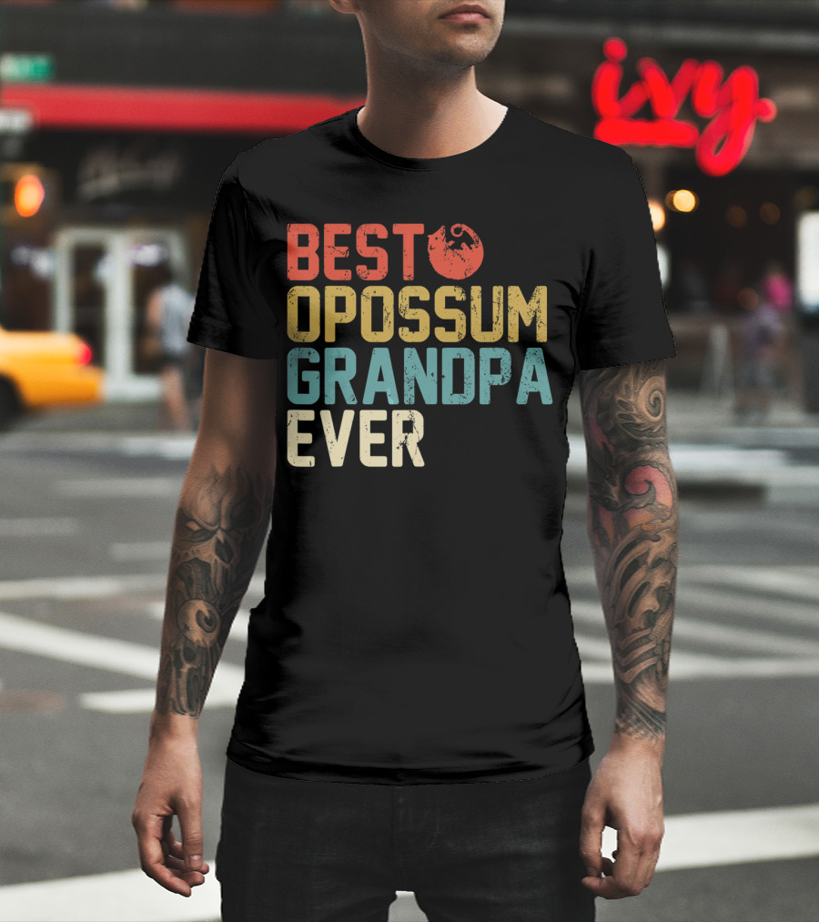 Best Opossum Grandpa Ever T-Shirt