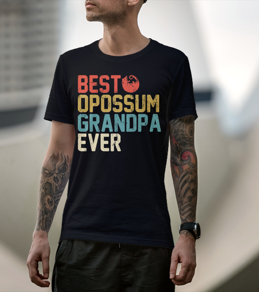 Best Opossum Grandpa Ever T-Shirt