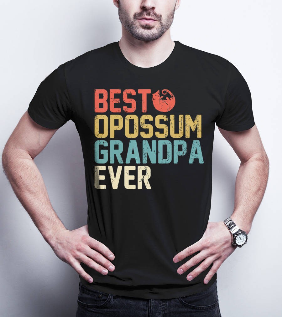 Best Opossum Grandpa Ever T-Shirt