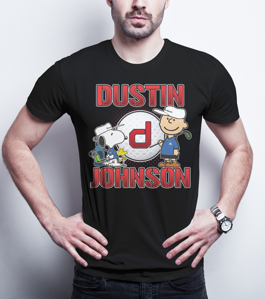 Dustin Johnson Pro Golf Snoopy The Peanuts Movie T-Shirt