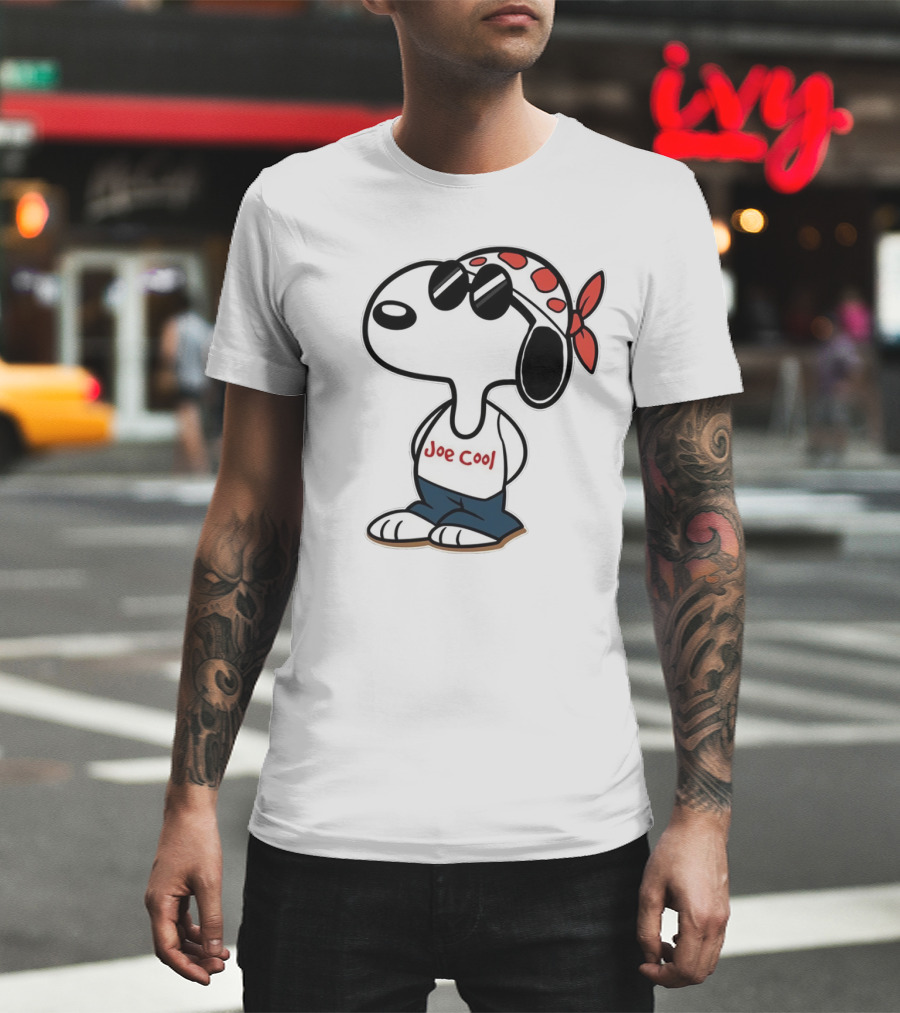 Joe Cool Don't Mess With Snoopy The Peanuts Movie T-Shirt