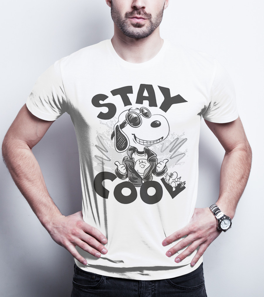 Stay Cool Snoopy The Peanuts Movie Thumbs Up T-Shirt