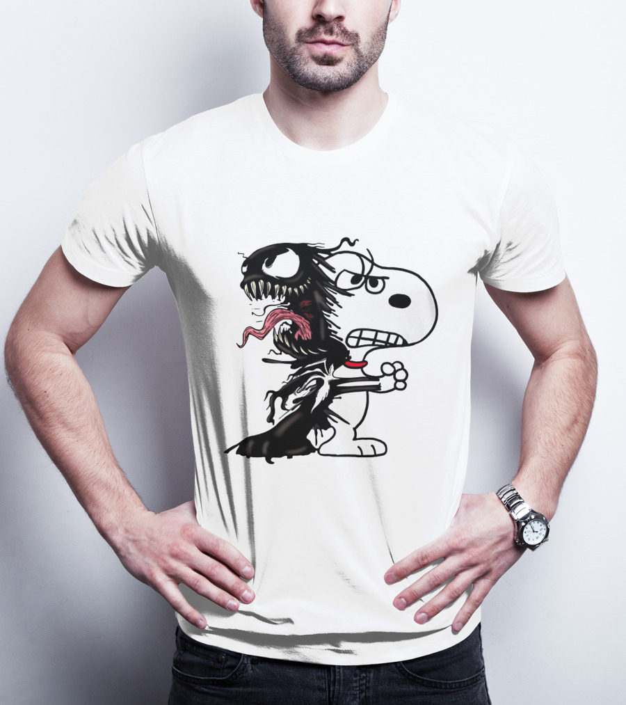 Venom Snoopy Mashup The Peanuts Movie T-Shirt