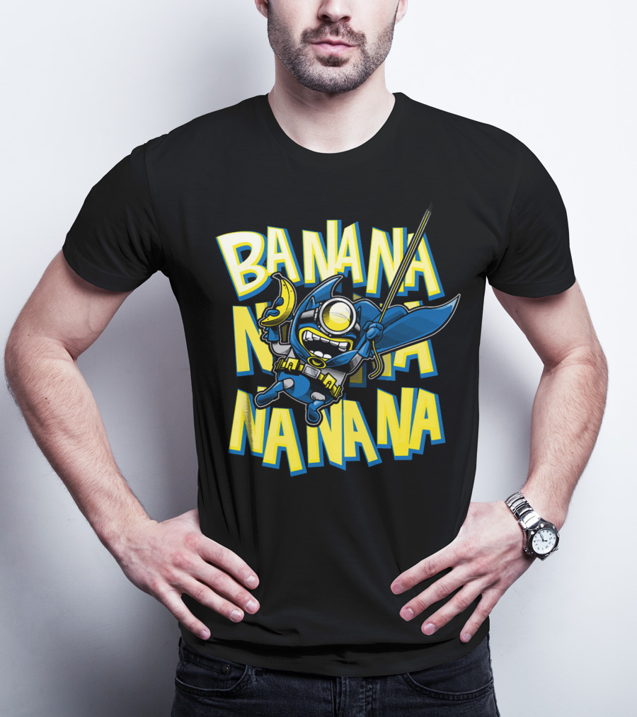 Banana Na Na Na Na Batminions Minions Despicable Me T-Shirt