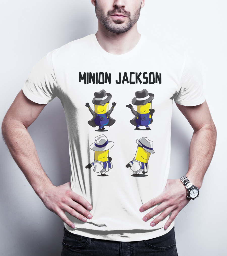 Minion Jackson Despicable Me Dance Moves T-Shirt