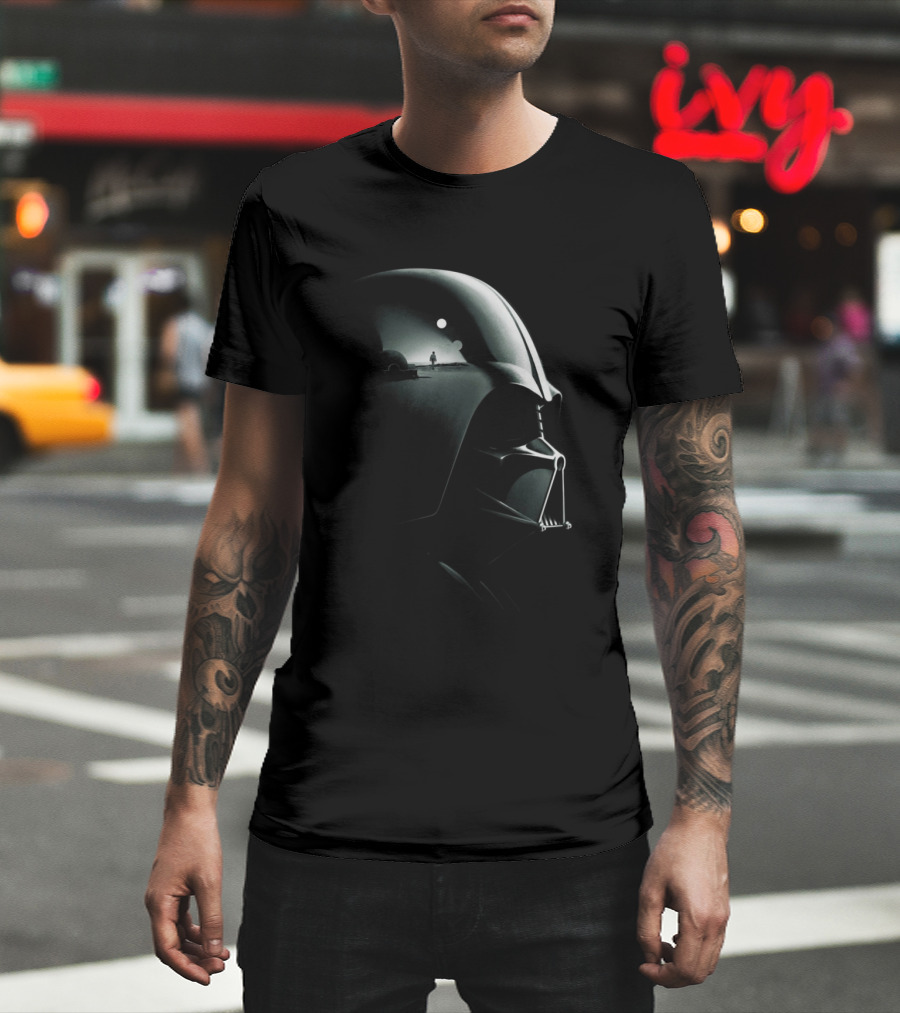 Star Wars Darth Vader Always Missing You Scenic Reflection T-Shirt