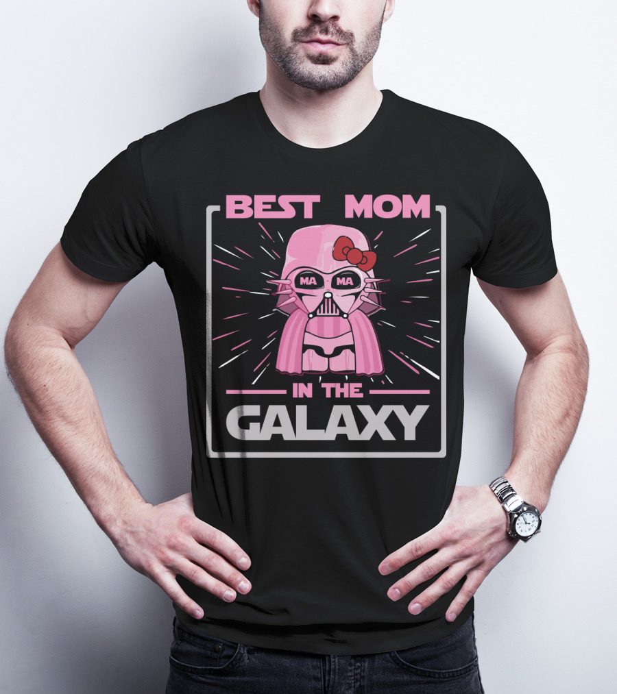 Best Mom In The Galaxy Darth Vader Star Wars T-Shirt
