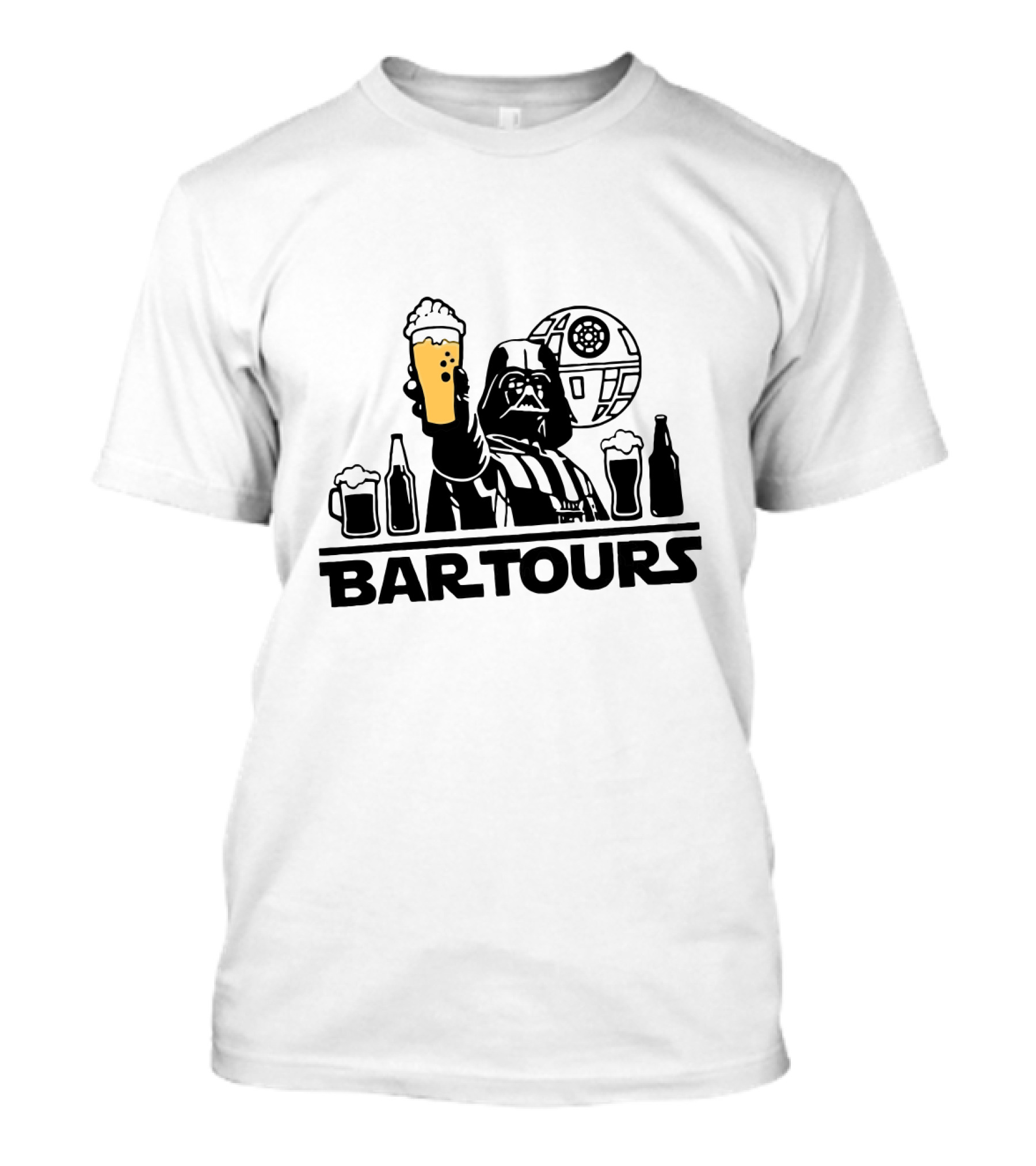 Darth Vader Beer Lovers Bar Tours Star Wars T-Shirt