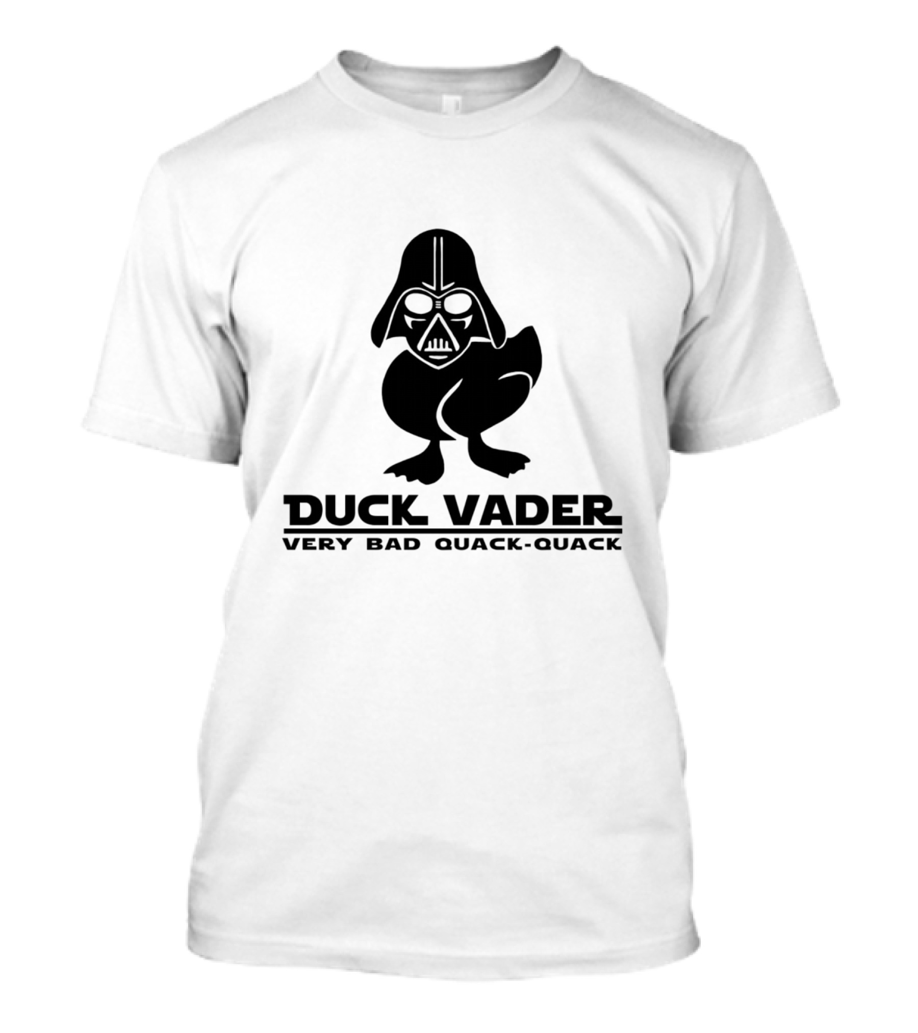 Duck Vader Very Bad Quack Quack Star Wars Darth Vader T-Shirt