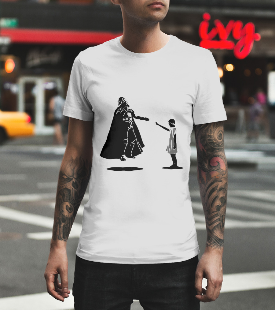 Eleven Versus Darth Vader Showdown Star Wars T-Shirt