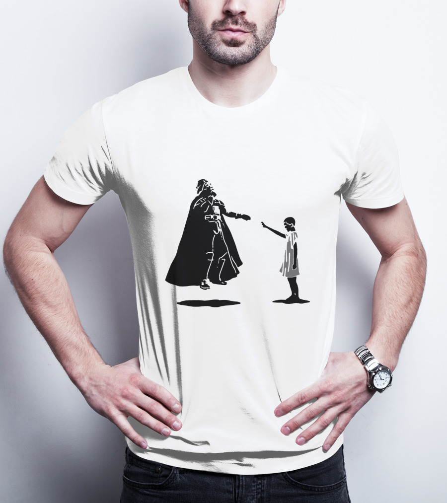Eleven Versus Darth Vader Showdown Star Wars T-Shirt