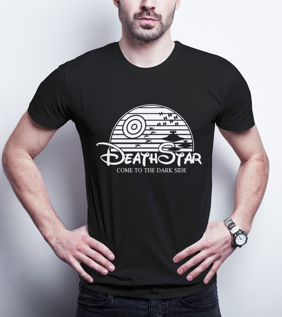 Classic Death Star Come To The Dark Side Disney Moon Star Wars T-Shirt