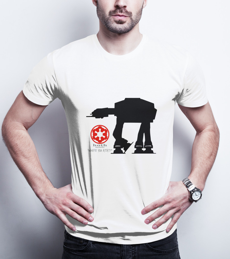 Hoth Mobile Whepe You AT-AT? Star Wars Droids T-Shirt
