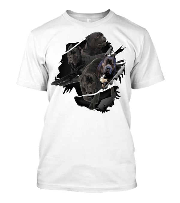 Cane Corso Black Dog Pack T-Shirt