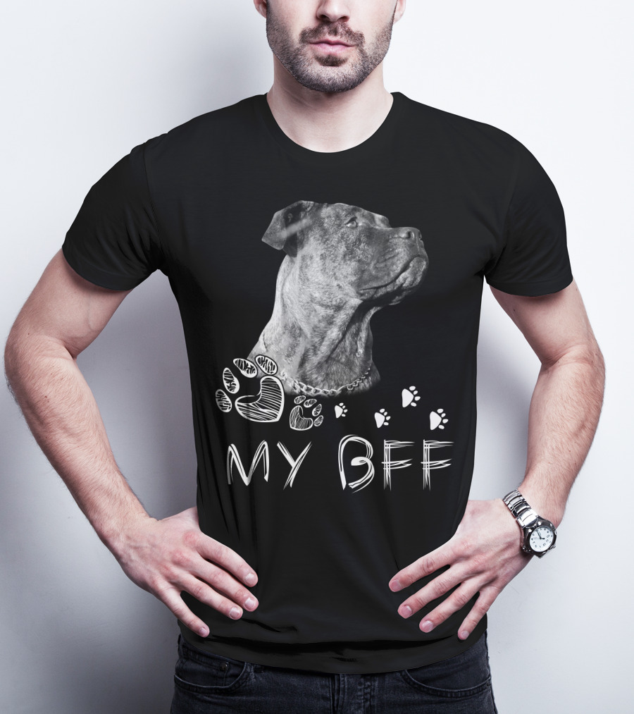 Cane Corso My BFF Paw Prints T-Shirt