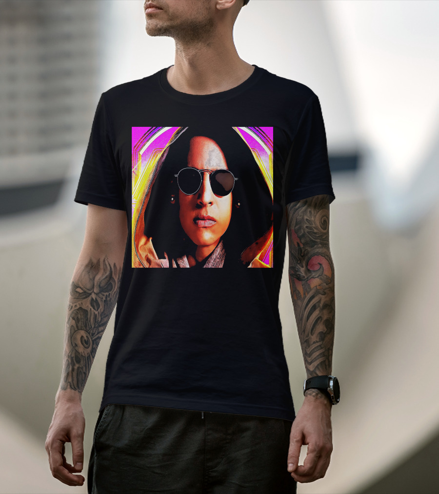 Papa Yankee Retro Neon Sunglasses T-Shirt
