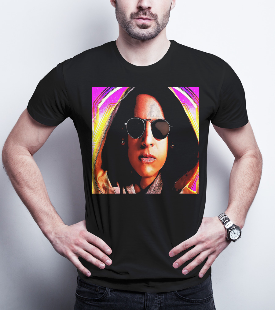 Papa Yankee Retro Neon Sunglasses T-Shirt