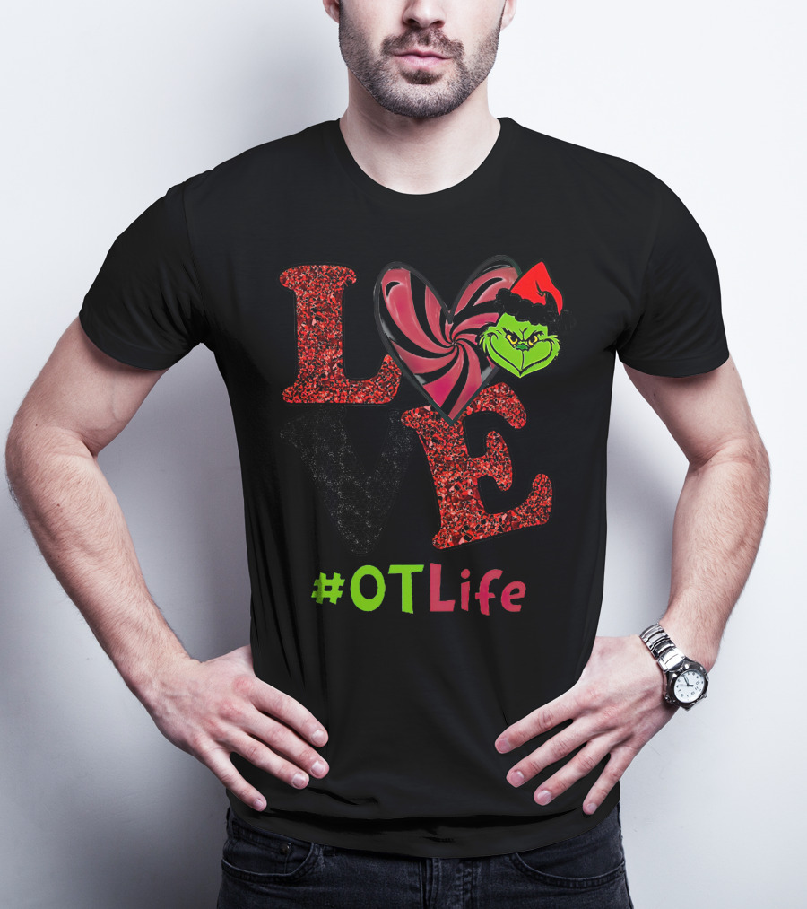 Love Grinch Heart #OTLife T-Shirt