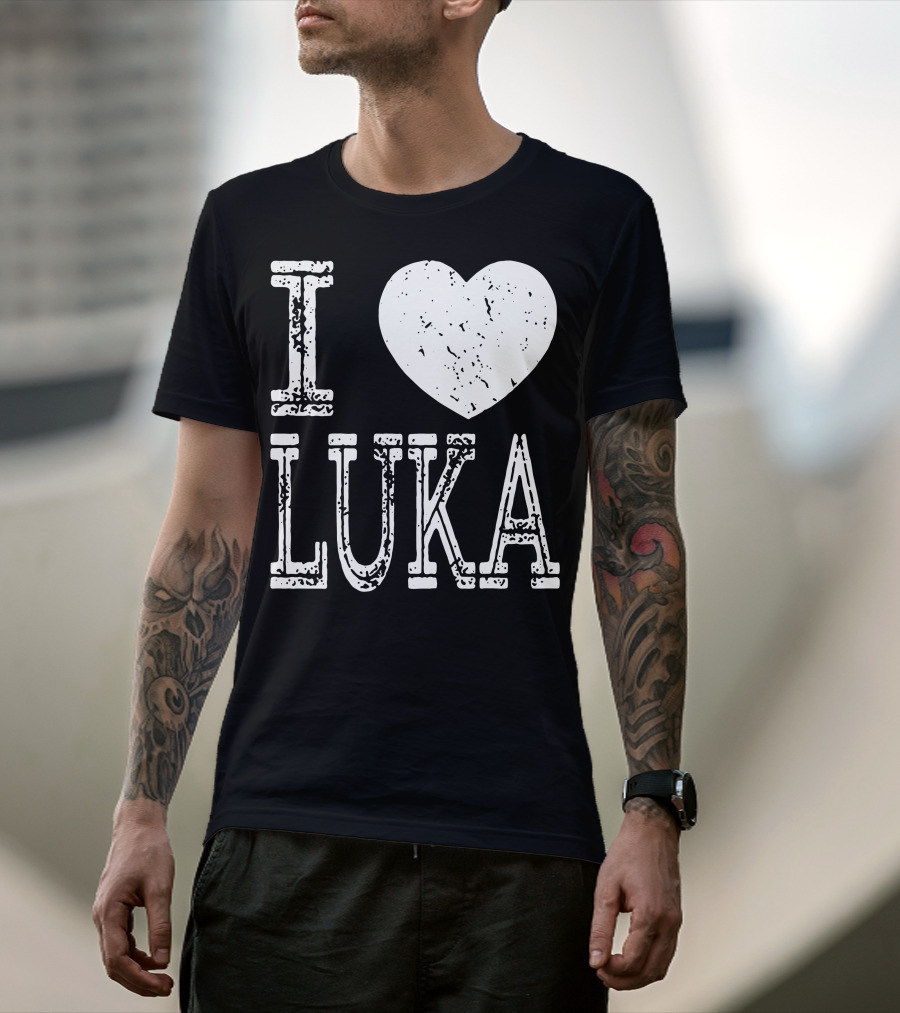 I Love Luka Basketball NFL T-Shirt