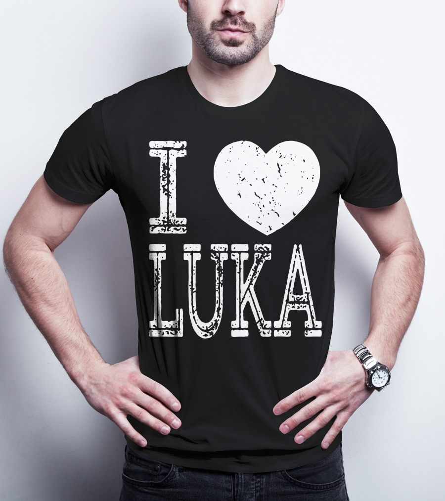 I Love Luka Basketball NFL T-Shirt