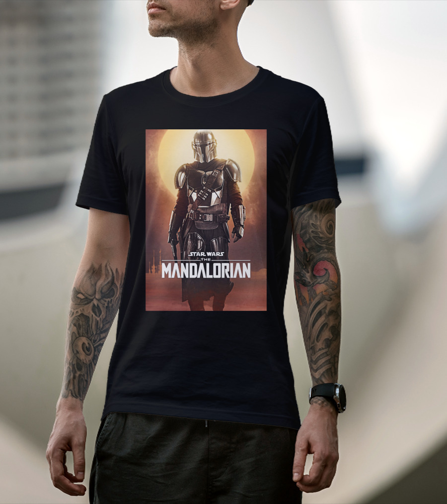 Star Wars The Mandalorian Bounty Hunter T-Shirt