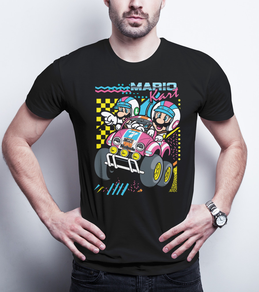 Mario Kart Super Rally Nintendo Racing Adventure T-Shirt