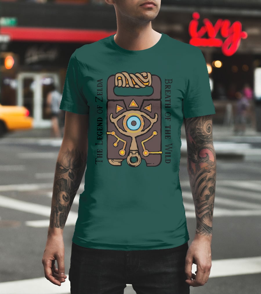 The Legend Of Zelda Breath Of The Wild Sheikah Slate Eye T-Shirt