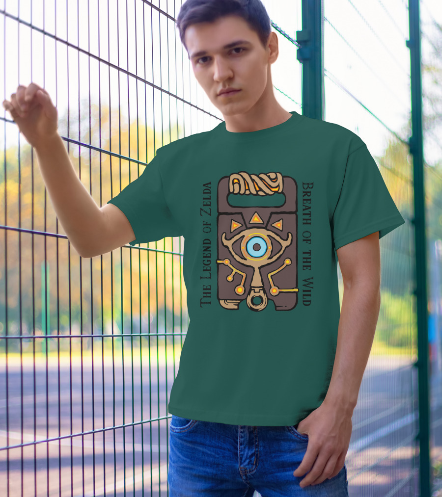 The Legend Of Zelda Breath Of The Wild Sheikah Slate Eye T-Shirt