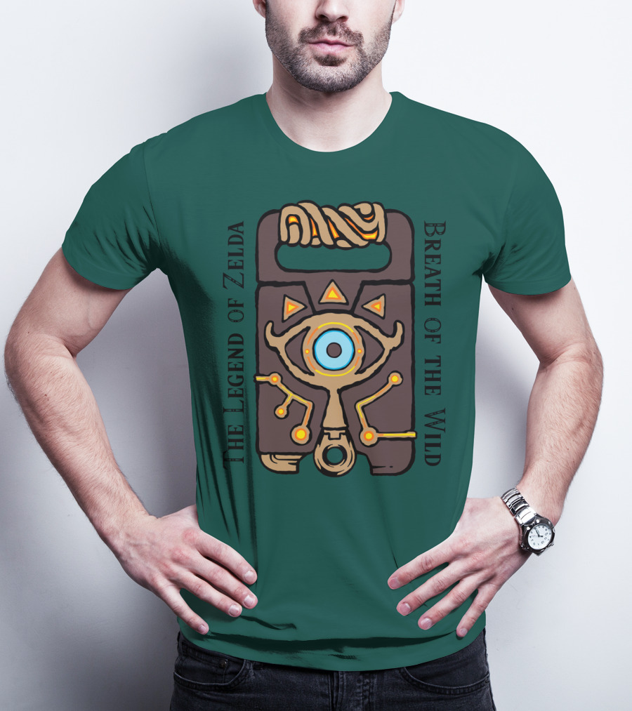 The Legend Of Zelda Breath Of The Wild Sheikah Slate Eye T-Shirt