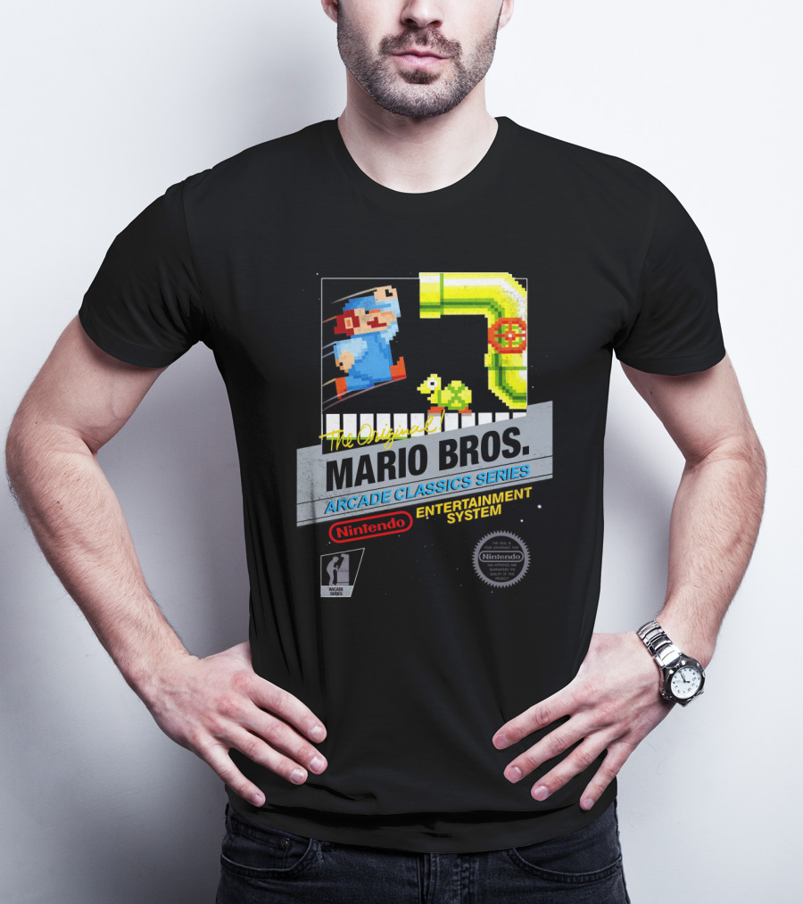 The Original Nintendo Entertainment System Mario Bros Arcade Classics Series T-Shirt