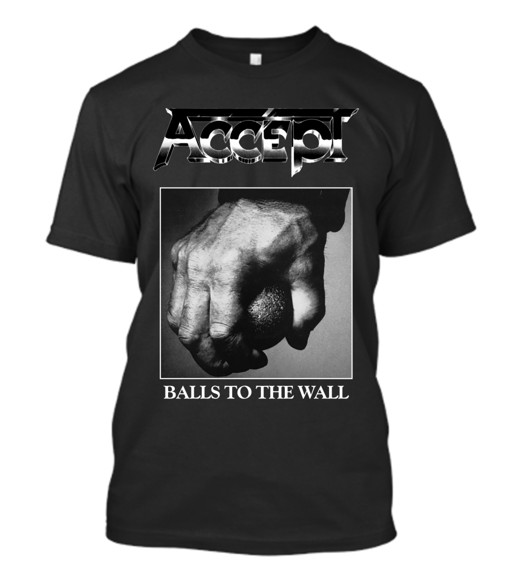 Accept Balls To The Wall Album Cover T-Shirt