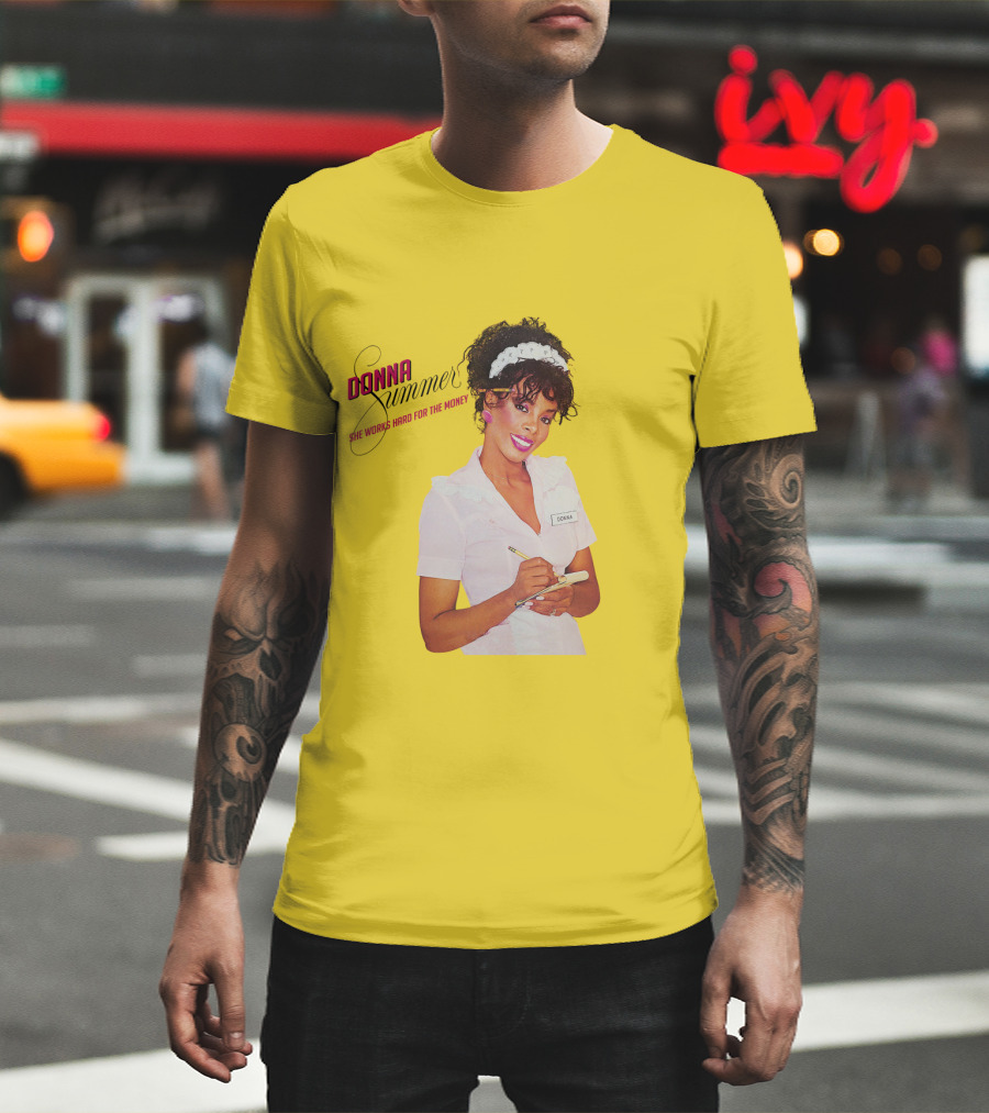 Donna Summer She Works Hard For The Money T-Shirt