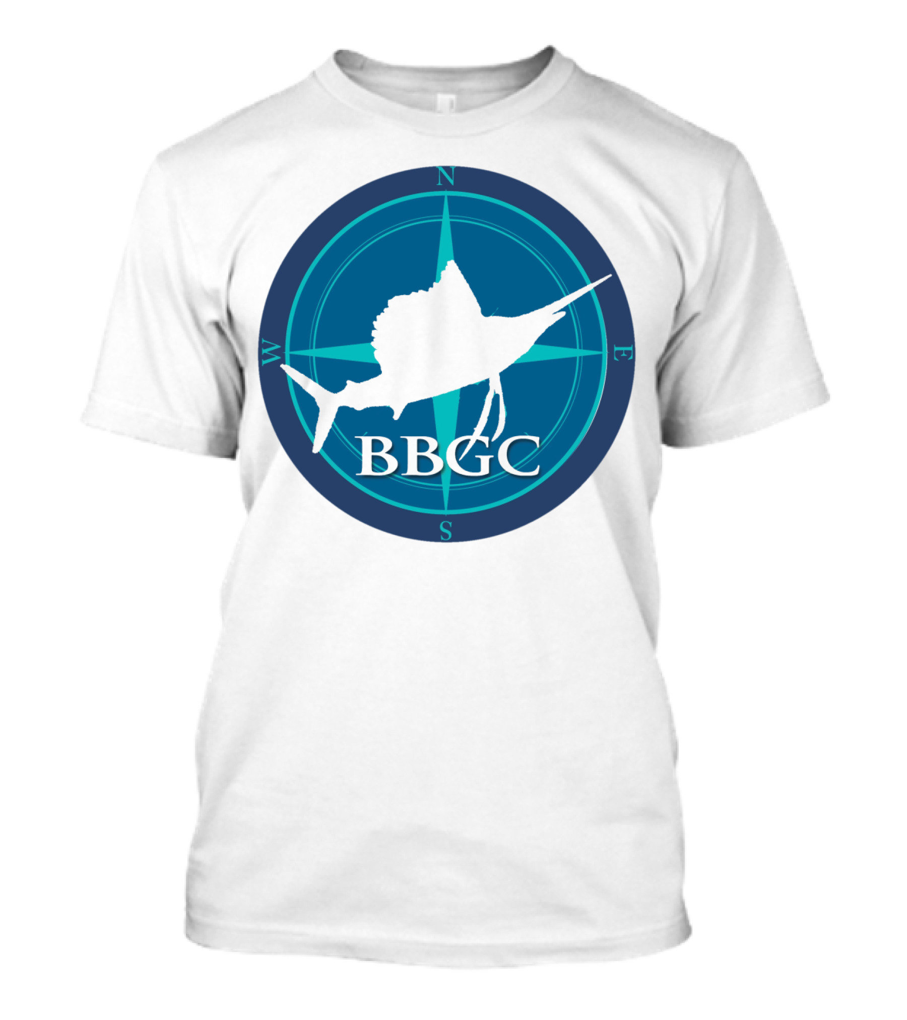 Bimini Big Game Club BBGC Sailfish Compass T-Shirt