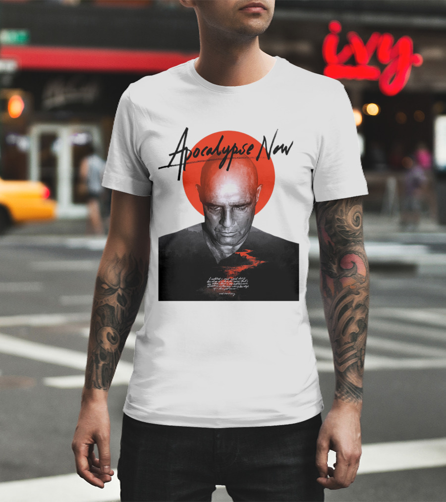 Apocalypse Now Bald Head Red Sun Reflection 08 T-Shirt
