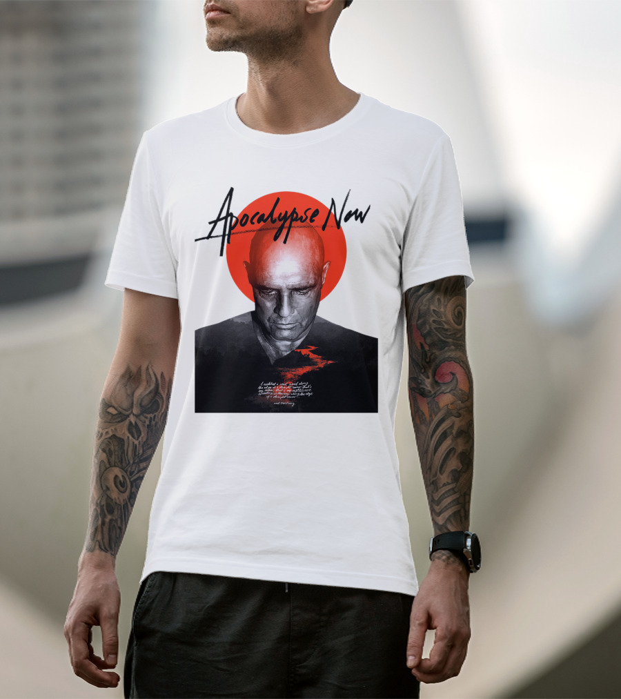 Apocalypse Now Bald Head Red Sun Reflection 08 T-Shirt