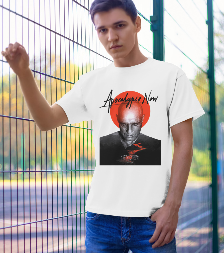 Apocalypse Now Bald Head Red Sun Reflection 08 T-Shirt