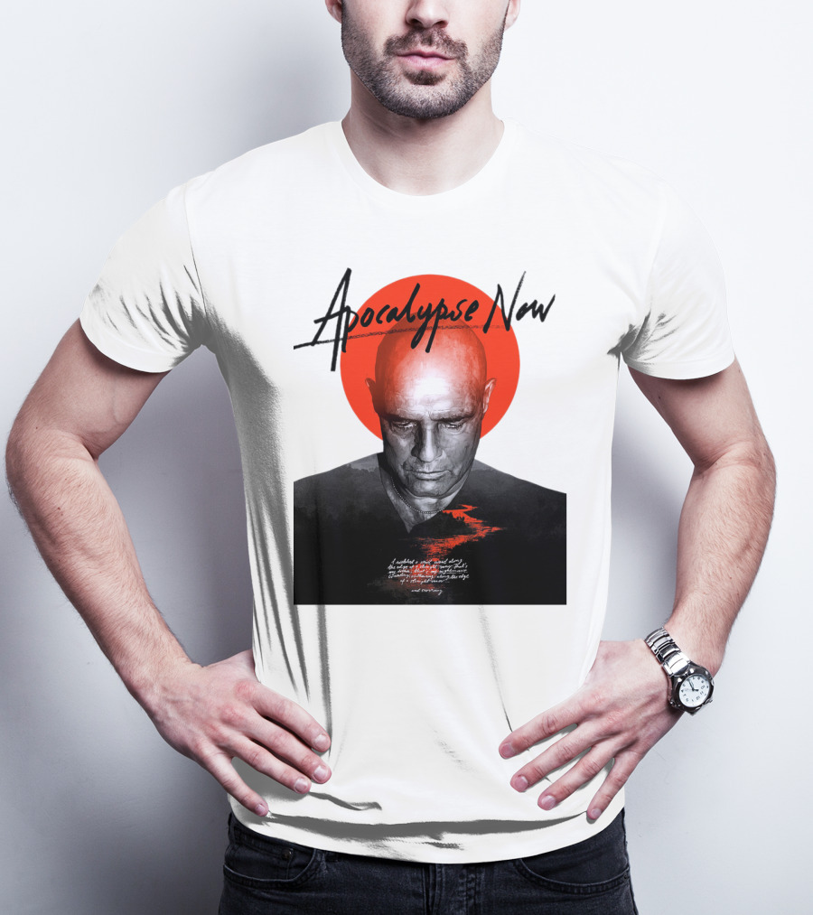 Apocalypse Now Bald Head Red Sun Reflection 08 T-Shirt