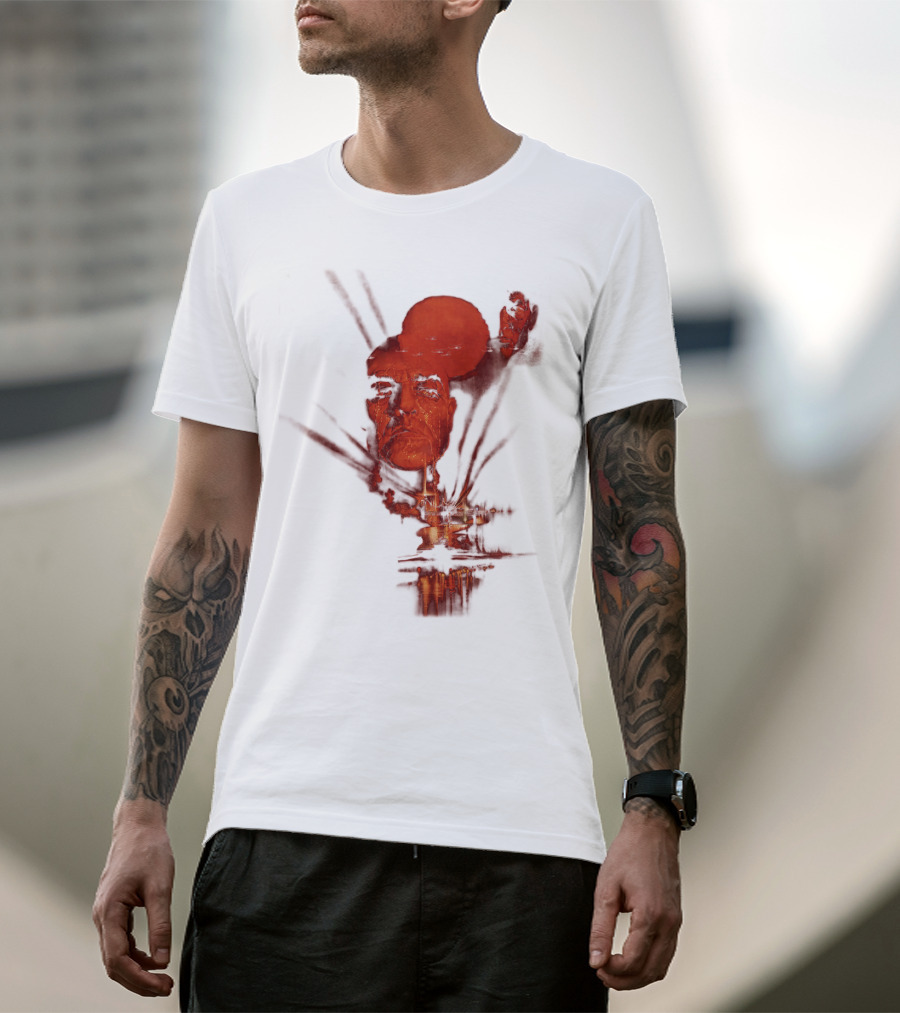 16 Apocalypse Now Mickey Mouse Warrior Face T-Shirt