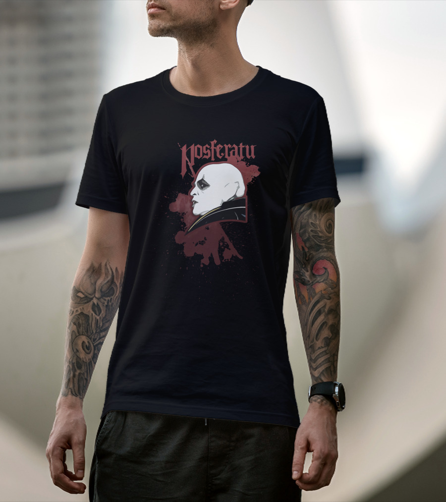 Nosferatu Vampire Splatter T-Shirt