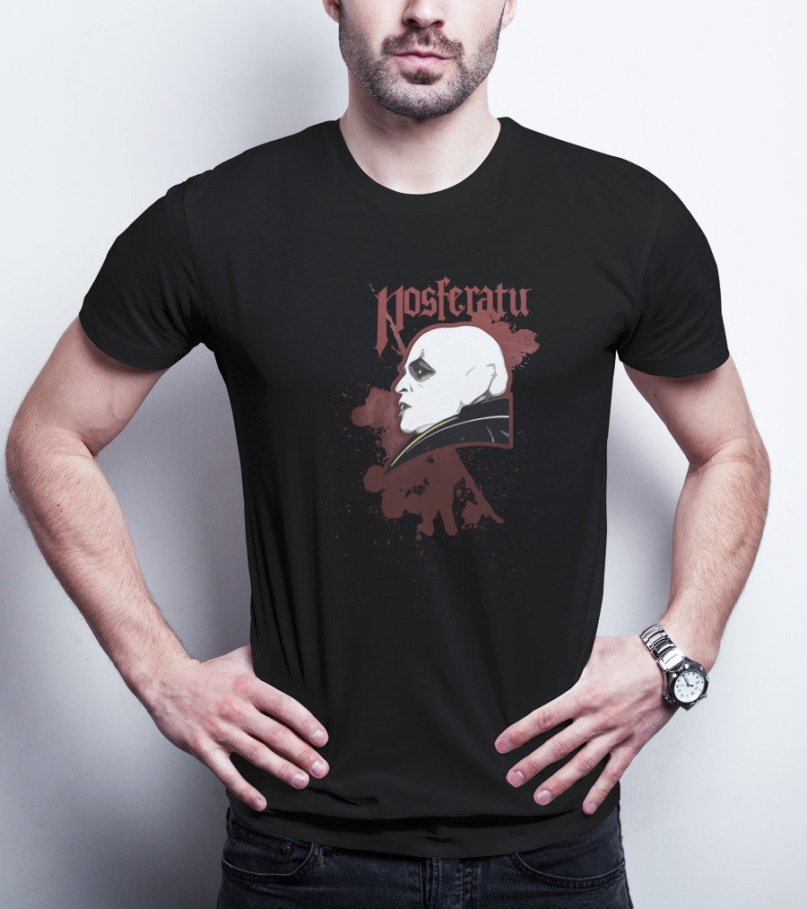 Nosferatu Vampire Splatter T-Shirt