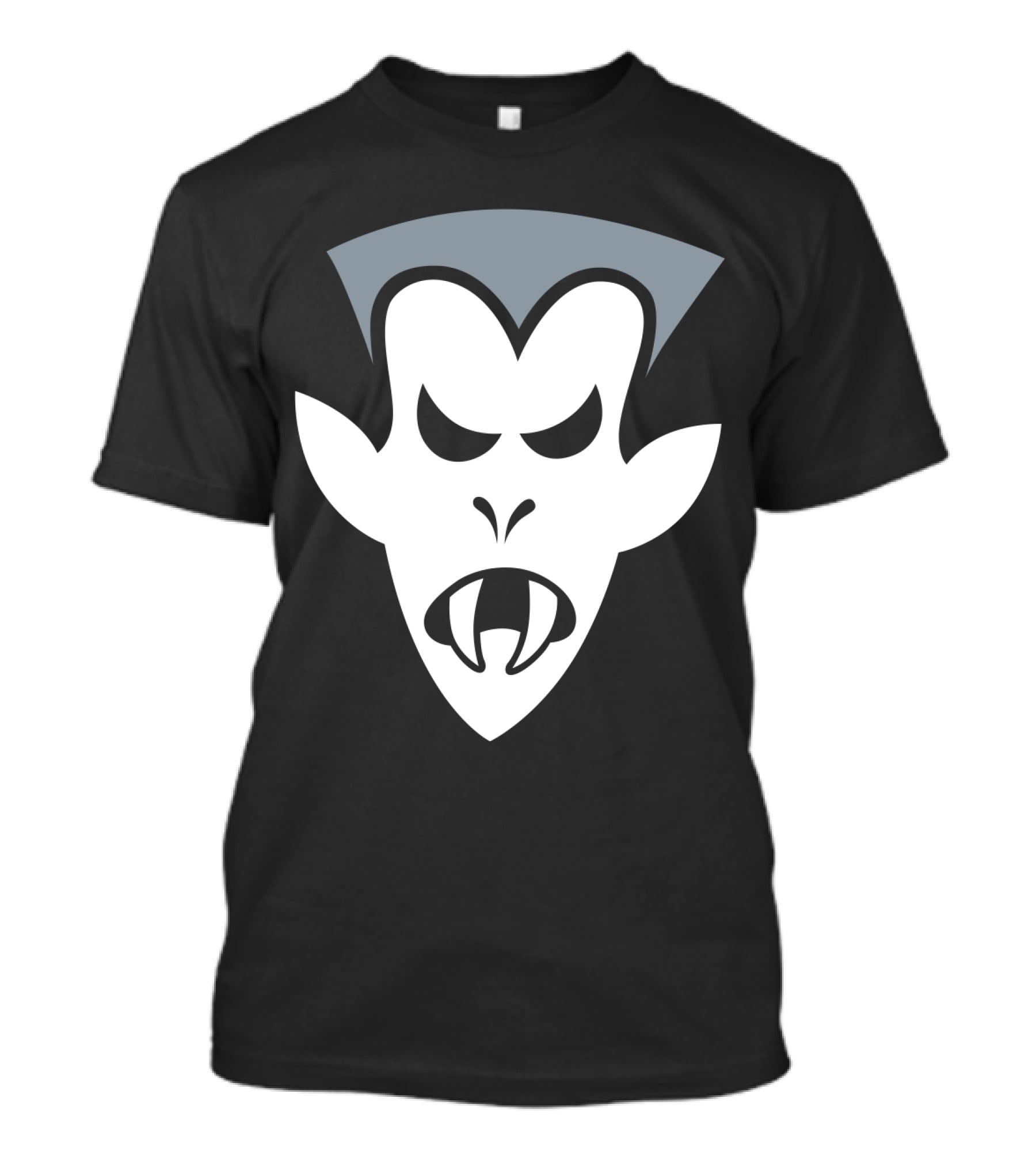 Halloween Angry Vampire Face T-Shirt