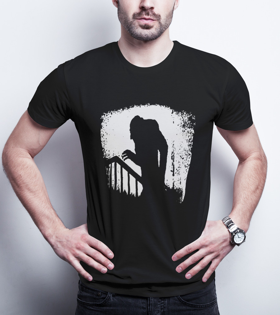 Nosferatu Vintage Horror Silhouette Icon Classic T-Shirt