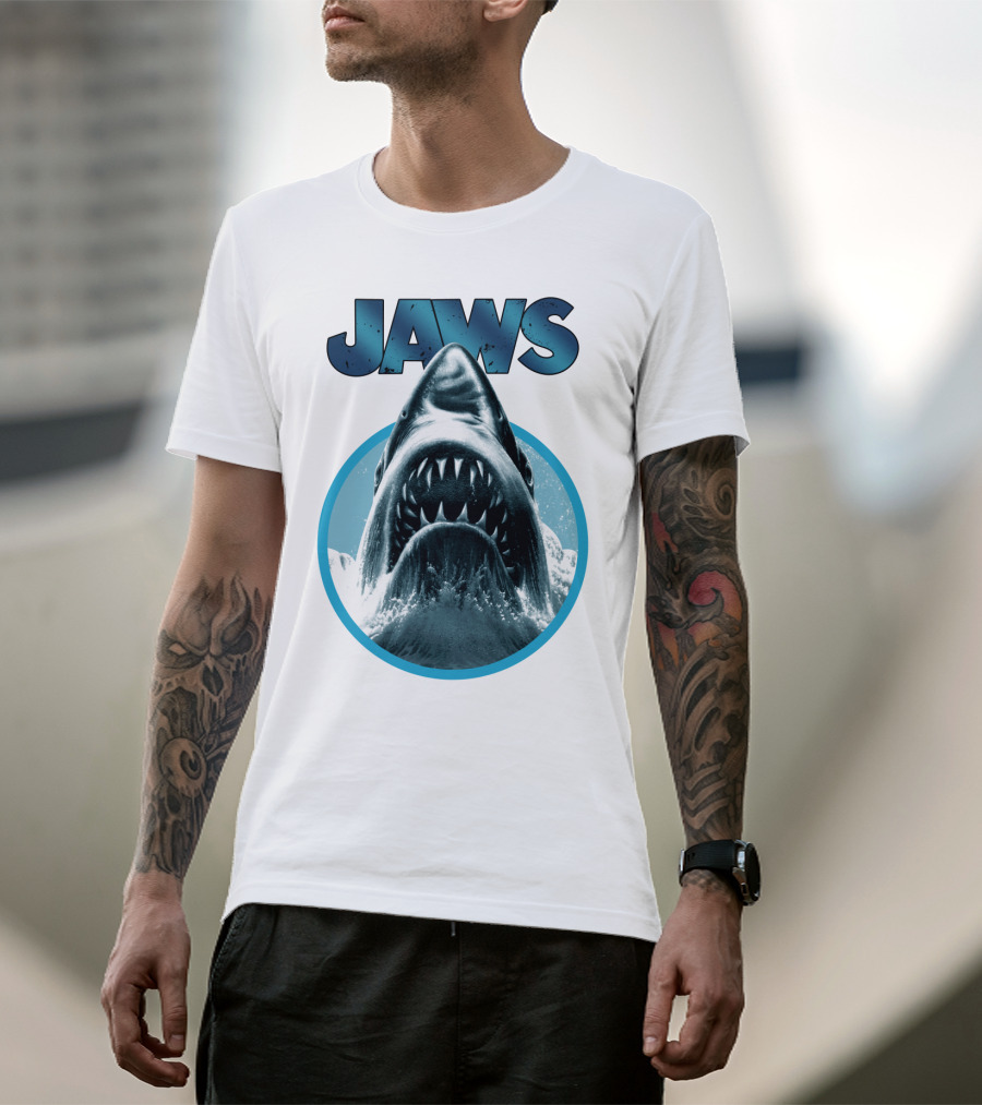 JAWS Shark Iconic Movie T-Shirt