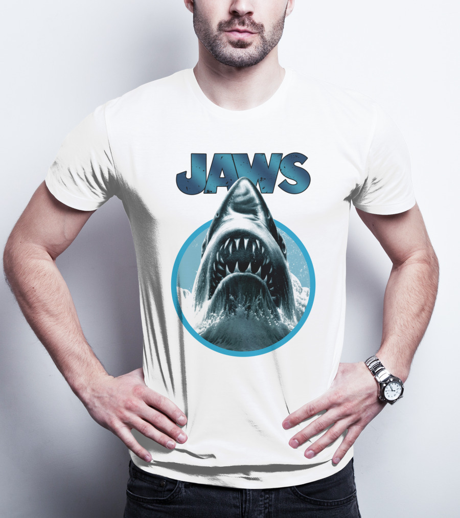 JAWS Shark Iconic Movie T-Shirt