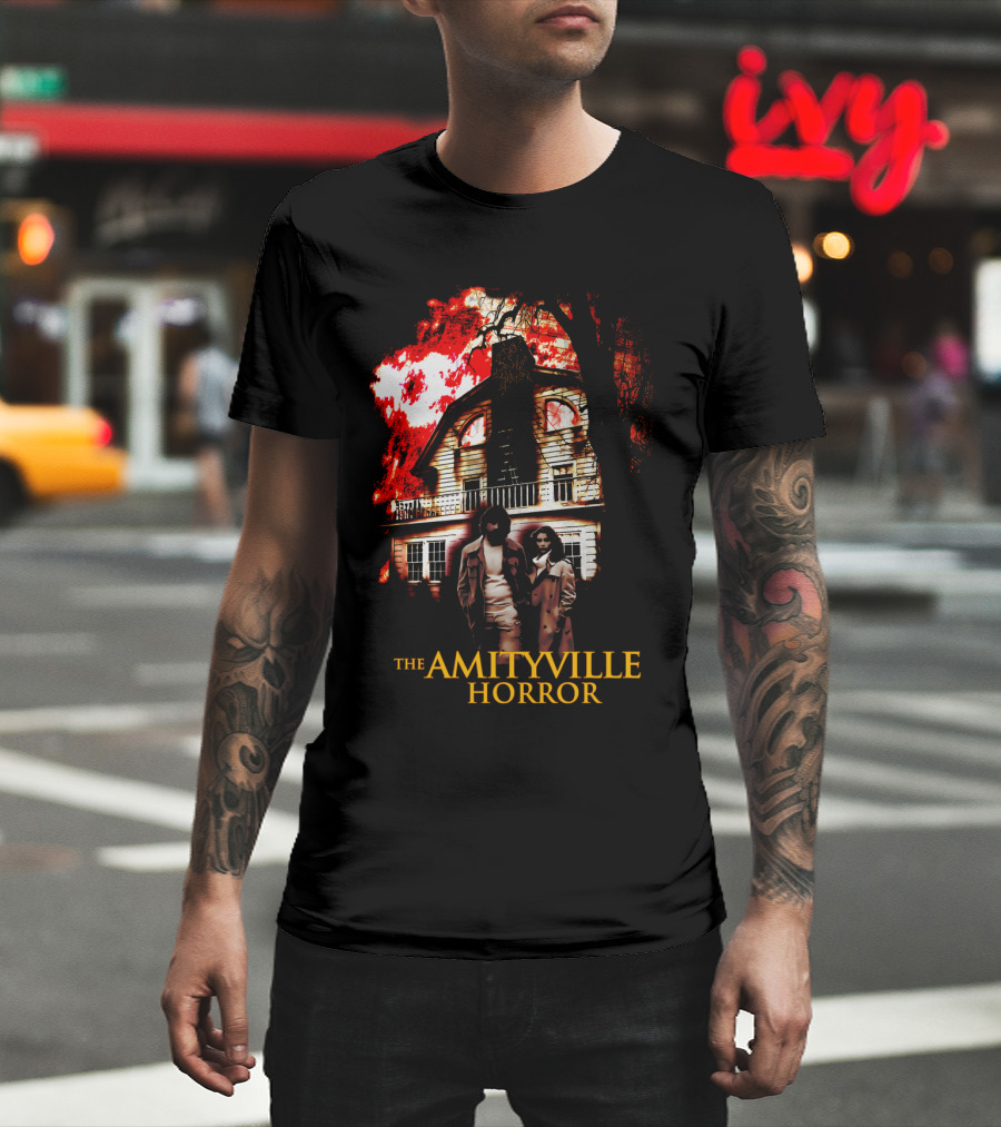 The Amityville Horror 1979 Haunted House Iconic Scene T-Shirt