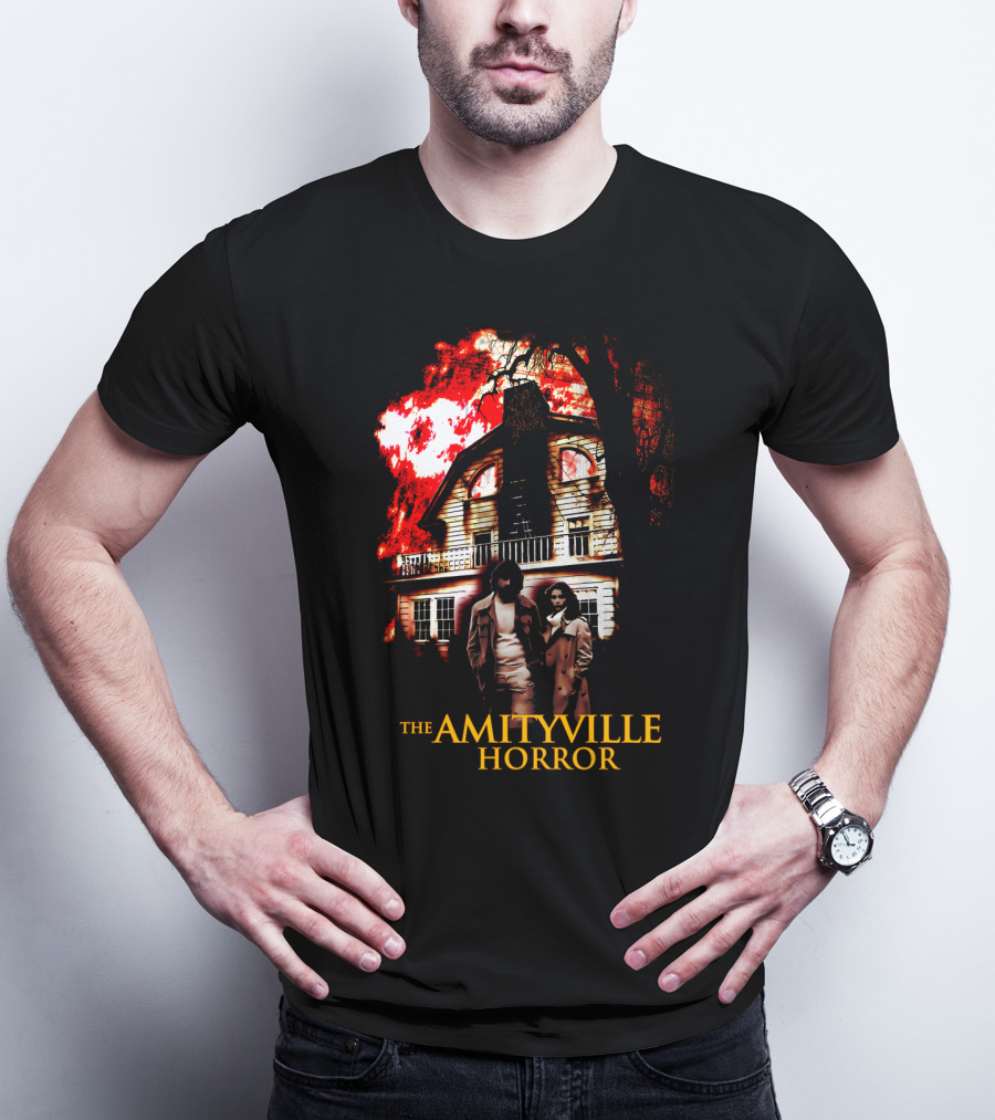 The Amityville Horror 1979 Haunted House Iconic Scene T-Shirt